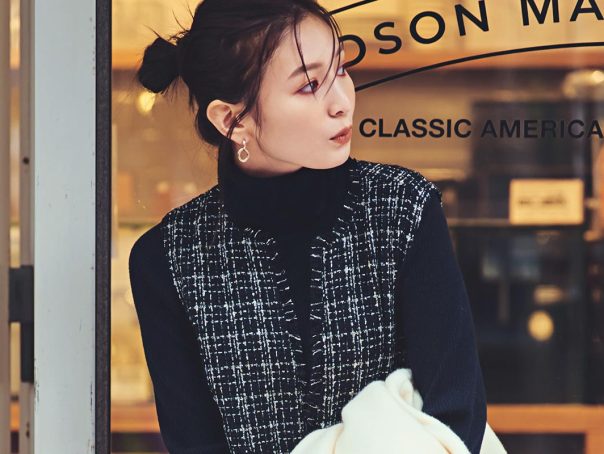 360度美人見え♡ホールガーメントワンピの着こなし【今日のコーデ】 - CanCam.jp（キャンキャン）