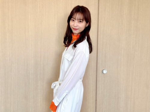 GU￥990のインナーが洒落てる！『めざましテレビ』お天気キャスター林佑香さんの毎日コーデ【3月16日分】 - CanCam.jp（キャンキャン）