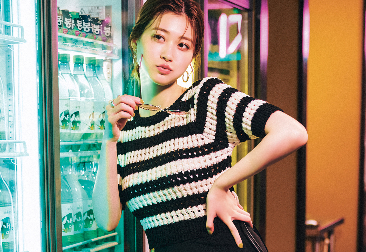 ボリュームソールの韓国っぽスニーカーで♡なりきりK-GIRL風コーデに！【今日のコーデ】 - CanCam.jp（キャンキャン）