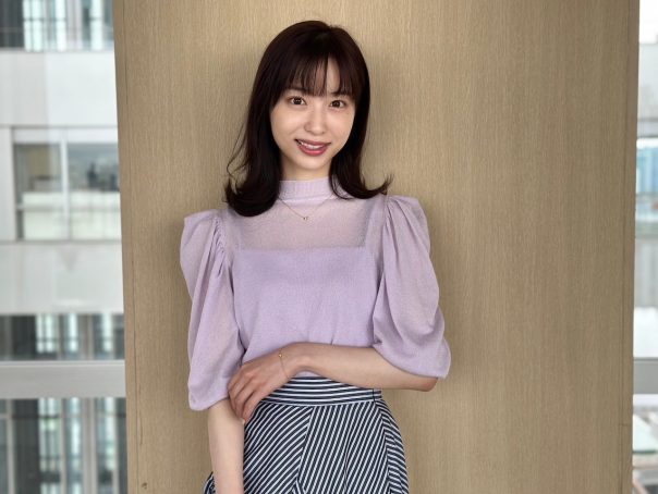 透け感がフェミニン♡『めざましテレビ』お天気キャスター林佑香さんの毎日コーデ【5月30日分】 - CanCam.jp（キャンキャン）