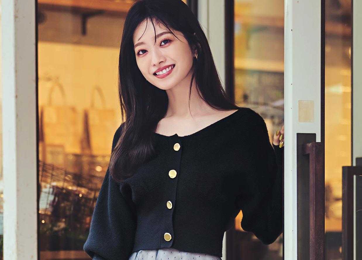 どんな場所にもマッチする♡SNIDELの超絶万能セットアップ【今日のコーデ】 - CanCam.jp（キャンキャン）