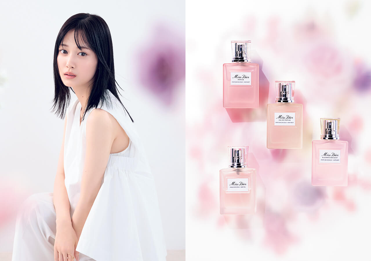 「ミス ディオール」のヘア ミストと奏でる、私の愛すべき日常 - CanCam.jp（キャンキャン）