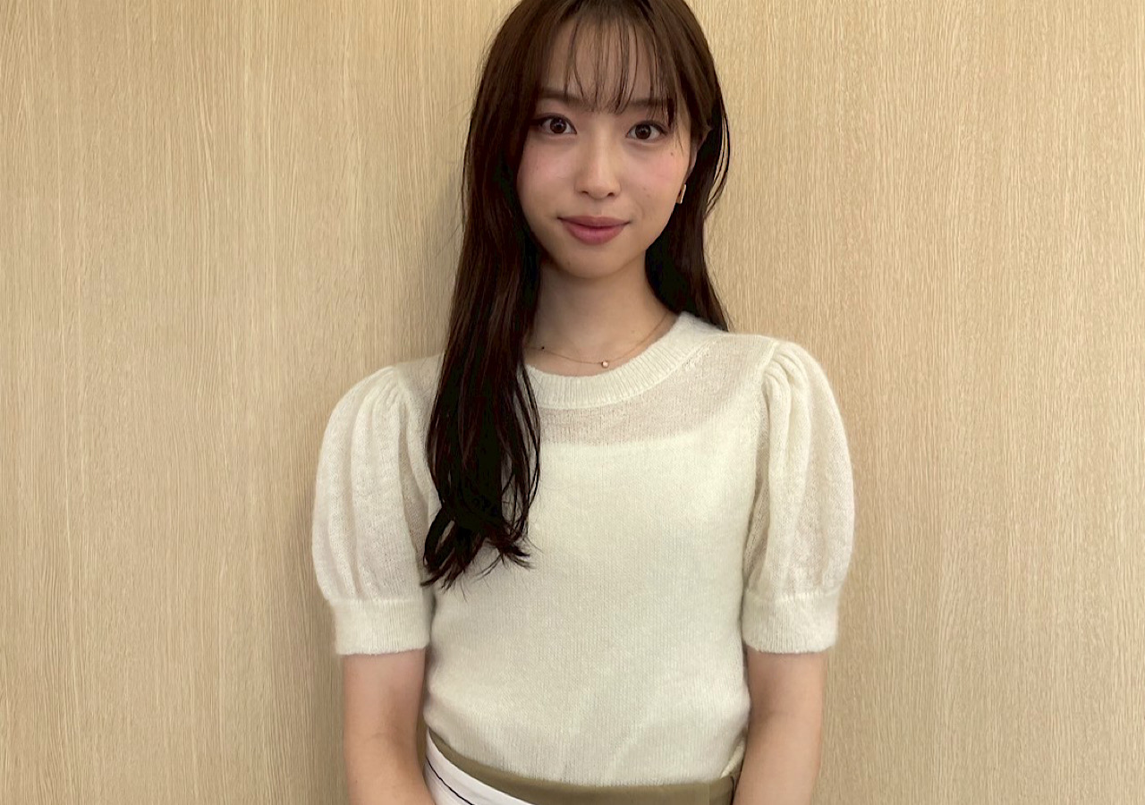 【写真5枚】やわらかアイボリーが上品さを演出♡『めざましテレビ』お天気キャスター・林佑香さん毎日コーデ【9月24日分】 - CanCam.jp（キャンキャン）